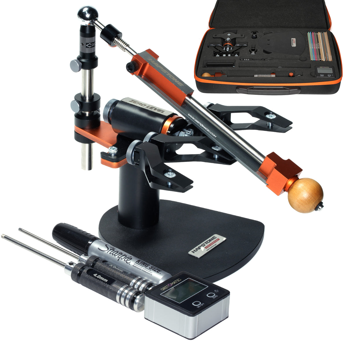 Hapstone RS [BLACK] Plus Knife Sharpener – Gritomatic