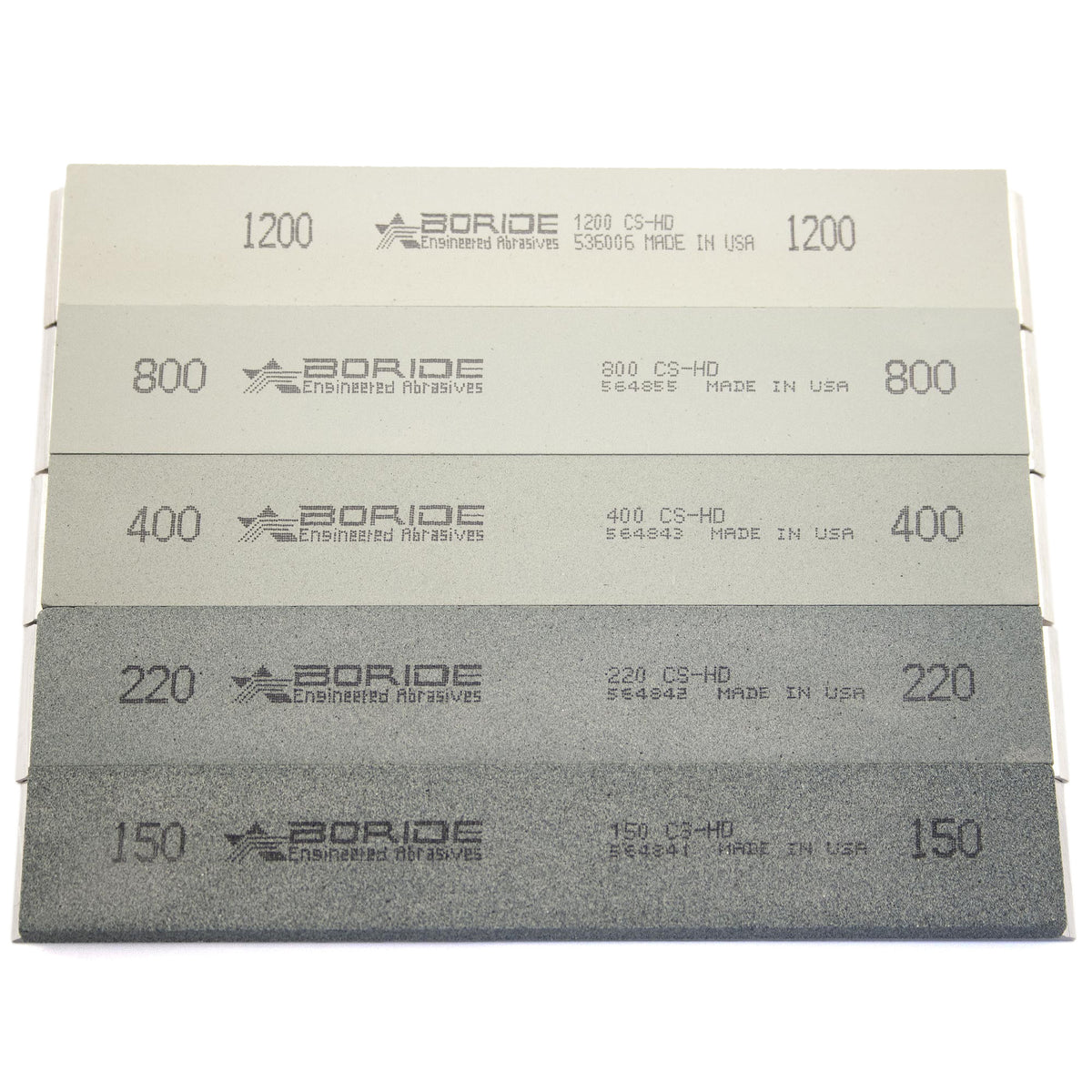 Boride CS-HD Series (5)Stone Set [6" x 1"] – Gritomatic