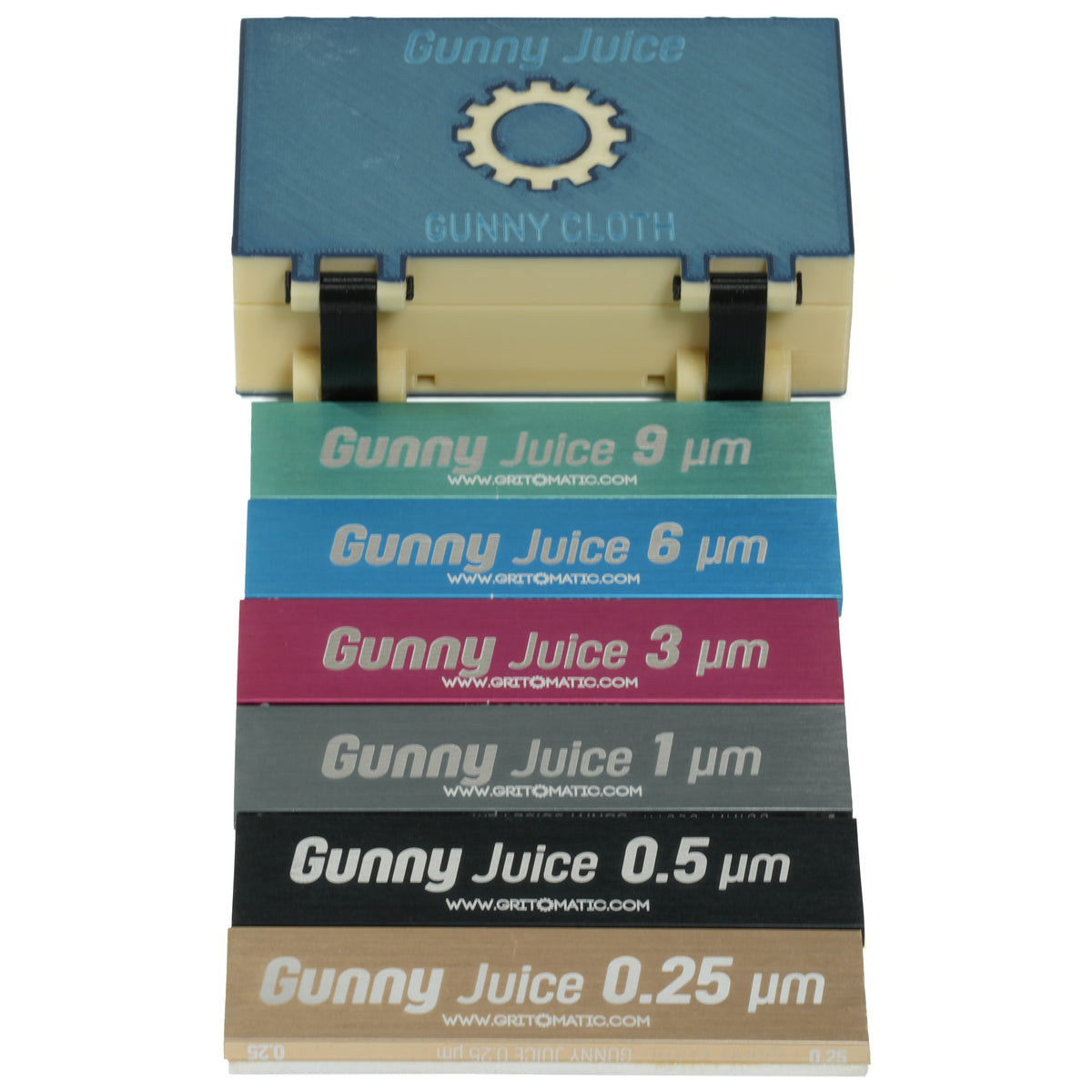 Multi-Color Strop Set - Gunny Cloth for Gunny Juice (6) [4" x 1 ...