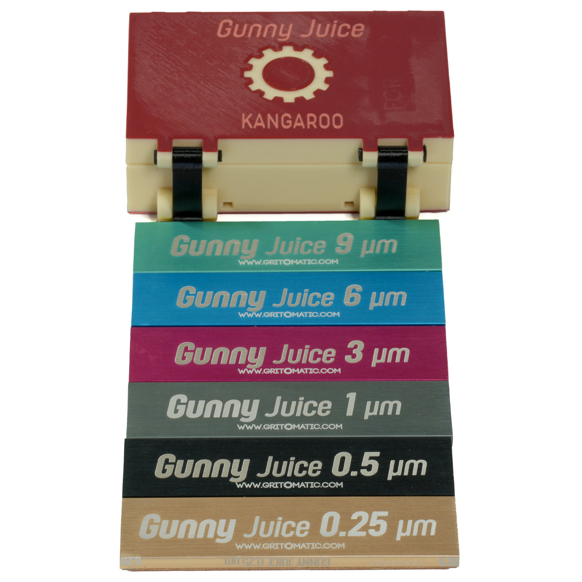 Multi-Color Strop Set - Kangaroo Leather for Gunny Juice [4" x 1 ...