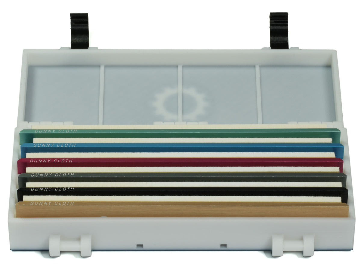 Multi-Color Strop Set - Gunny Cloth for Gunny Juice (6) [6" x 1 ...