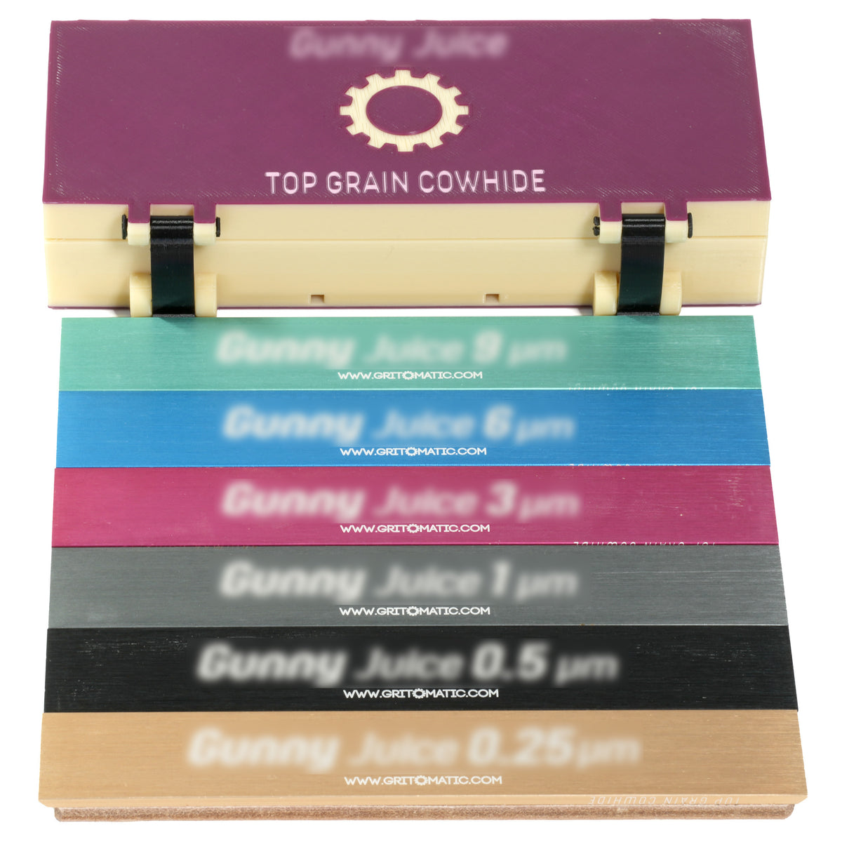 Promo Multi-Color Leather Strop Set [6" x 1"] – Gritomatic